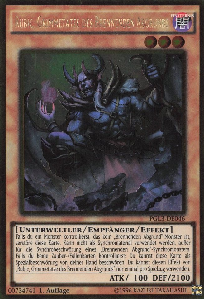 Recollectibles Sammelkarte Yugioh Karte Rubic Grimmetatze Des