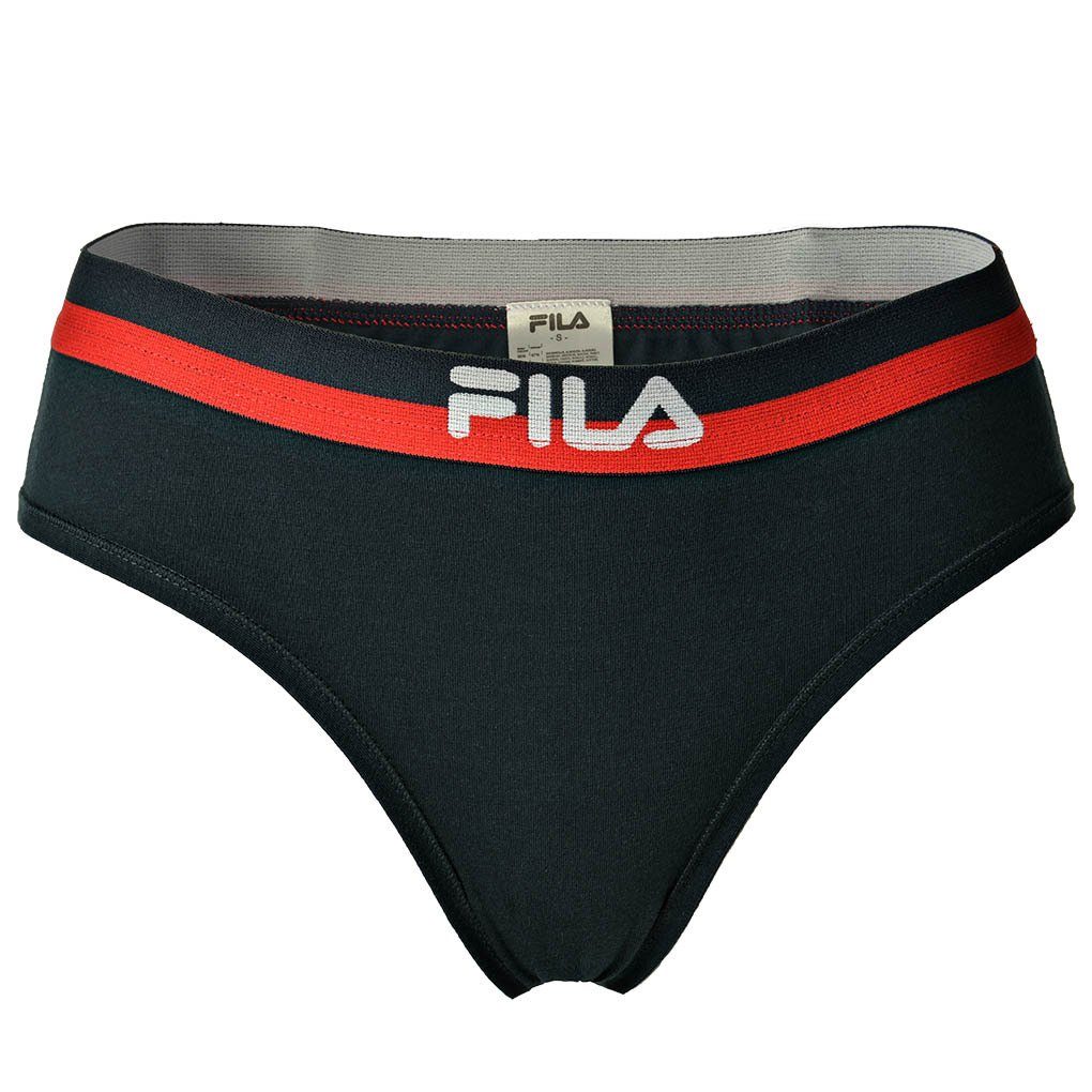 Fila String Damen String - Regular Waist, Logo-Bund, Cotton