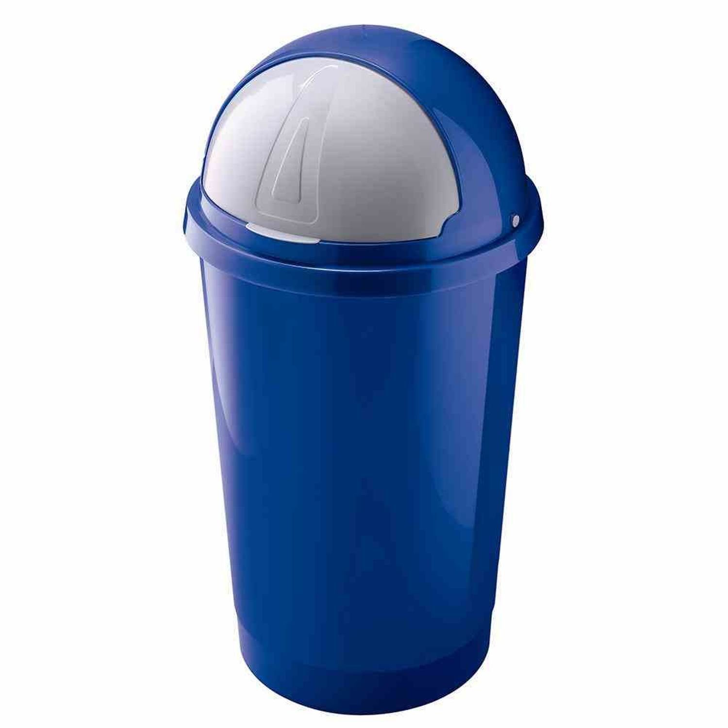 Heidrun Mülleimer Abfalleimer 50 l mit Deckel, Abfallbehälter