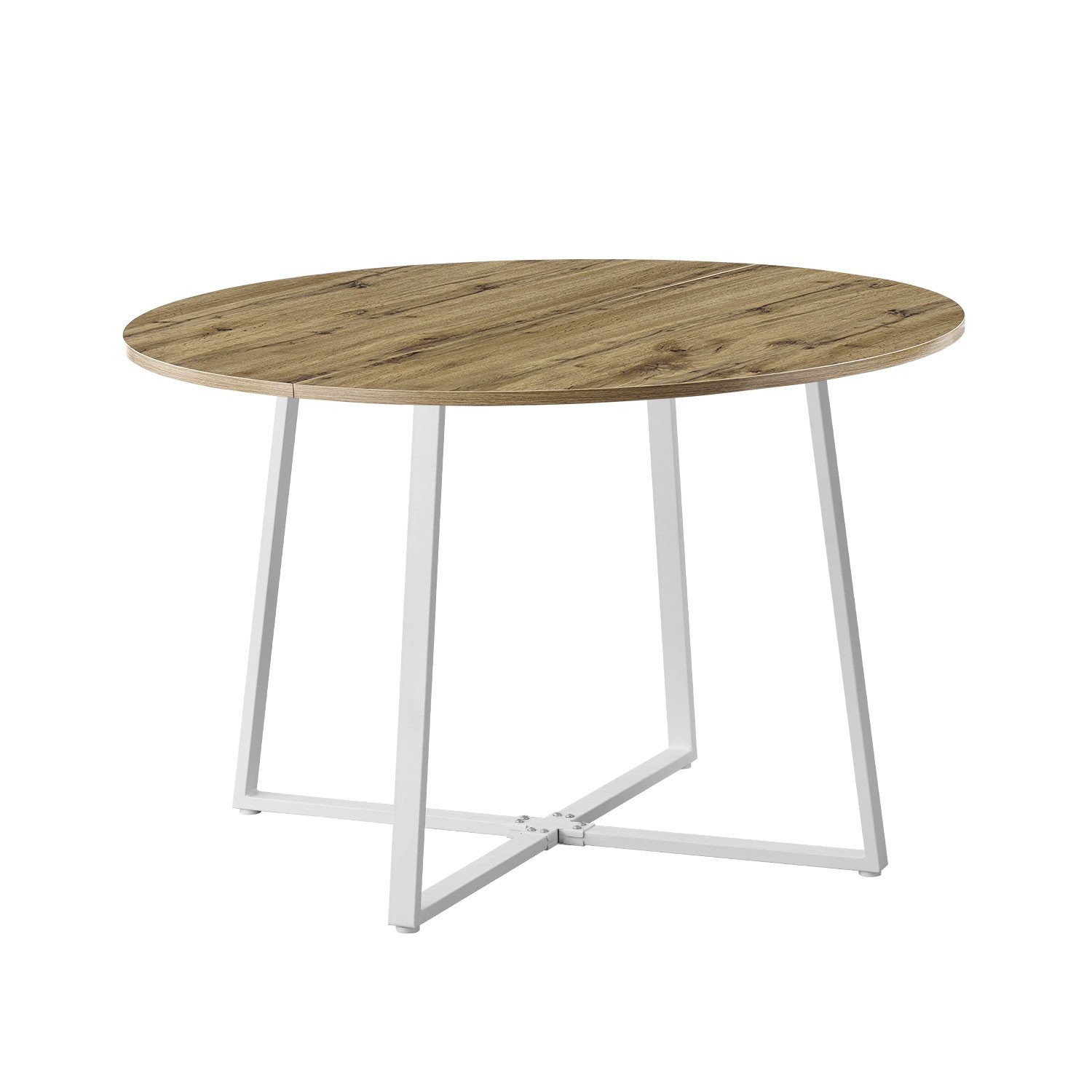 B&D home Esstisch NOA, rund, 110x110cm, platzsparend