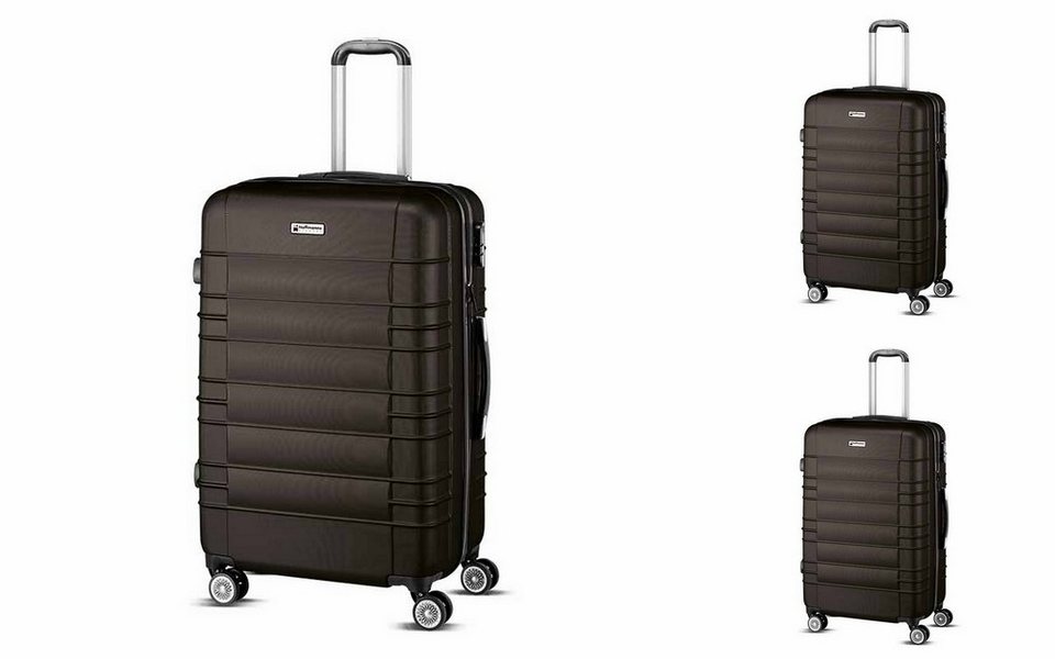 Hoffmanns Kofferset Travelstar Abs Hartschalenkofferset Trolley