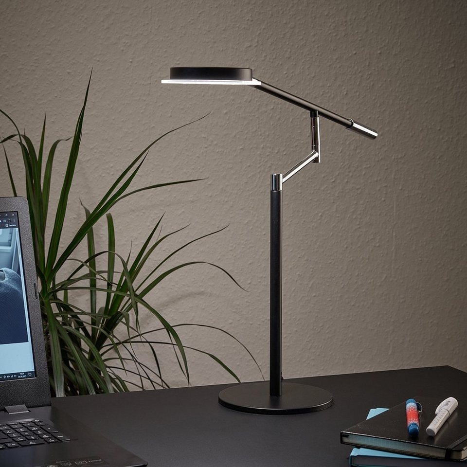 Melitec Led Schreibtischlampe Office Leuchte T93 2 Led Fest Integriert