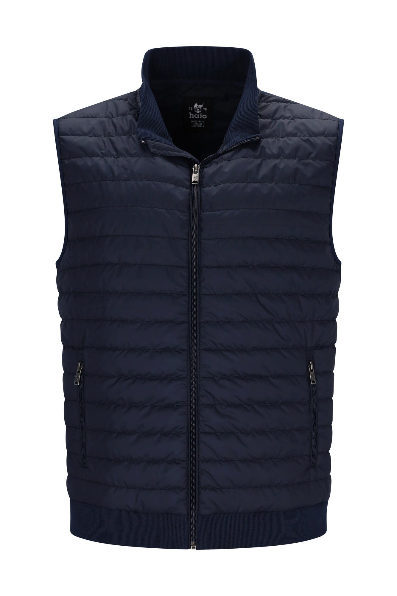 Hajo Steppweste Weste in Materialmix, Stepp Waistcoat