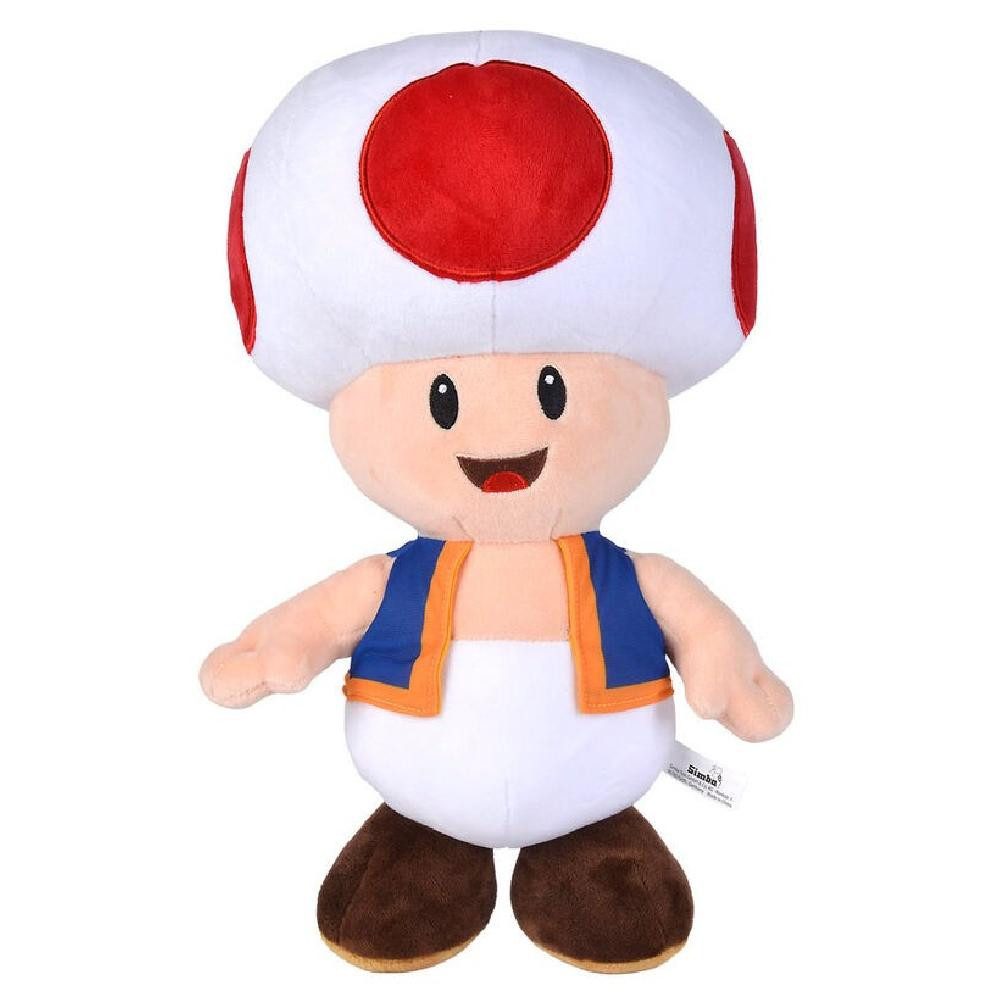 Simba Dickie Plüschfigur Super Mario Bros Toad Plüschfigur 40cm