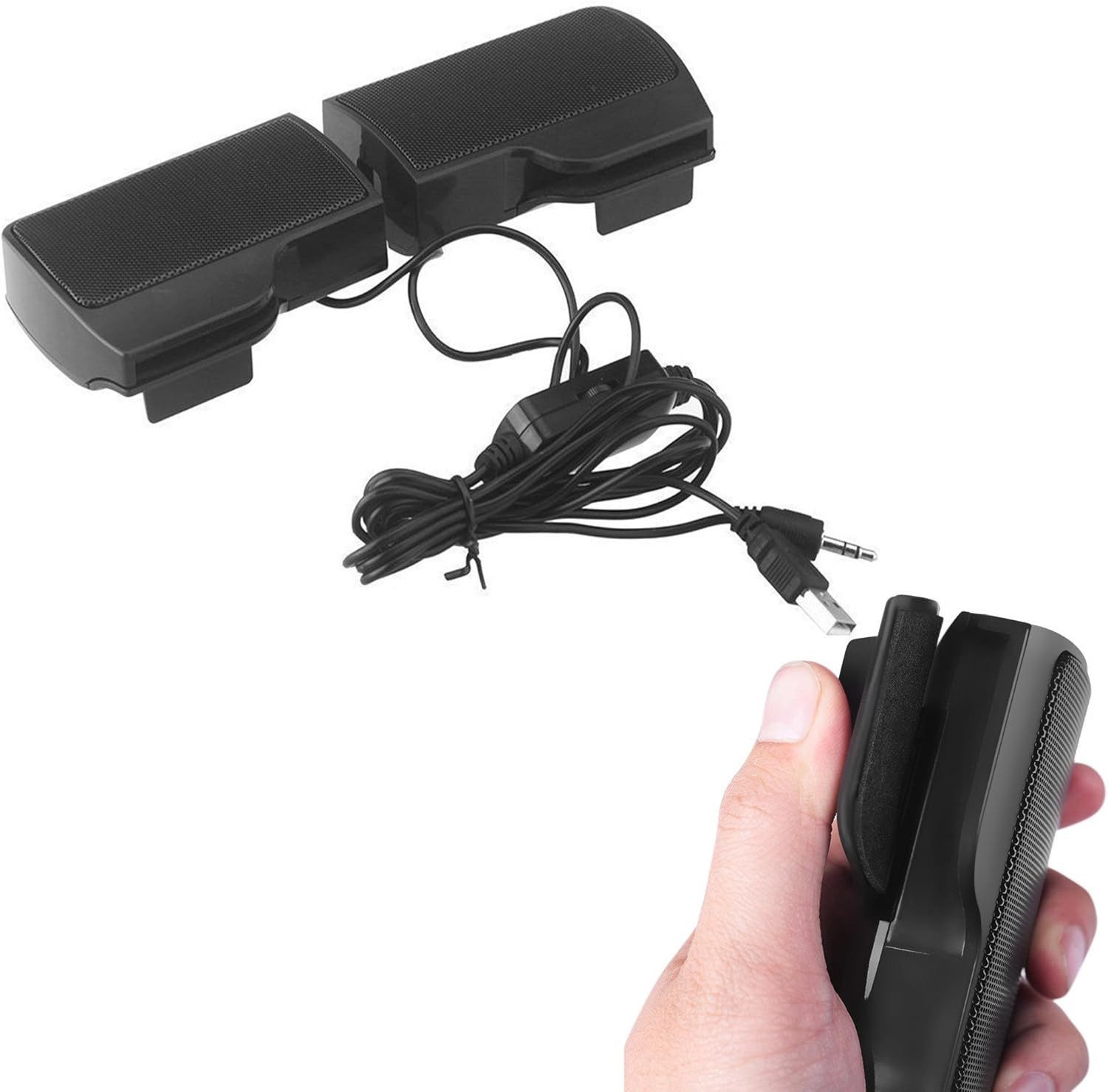 Bolwins P01C 6W mini tragbarer Lautsprecher über 3.5mm USB Laptop PC ...