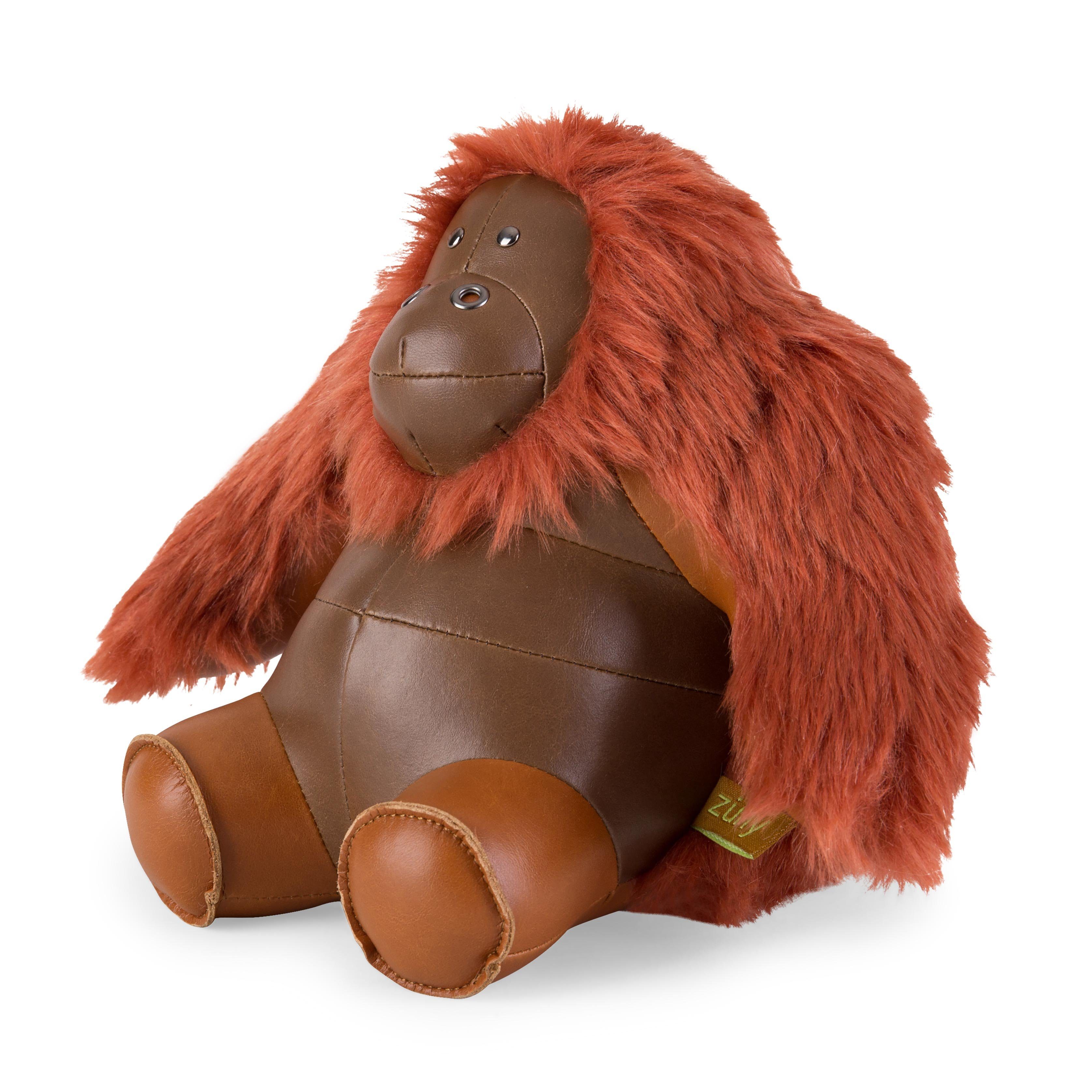 Züny Türstopper Zuny Classic, Buchstütze, 1 kg, Orangutan, Braun & Hellbraun, Door Stopper