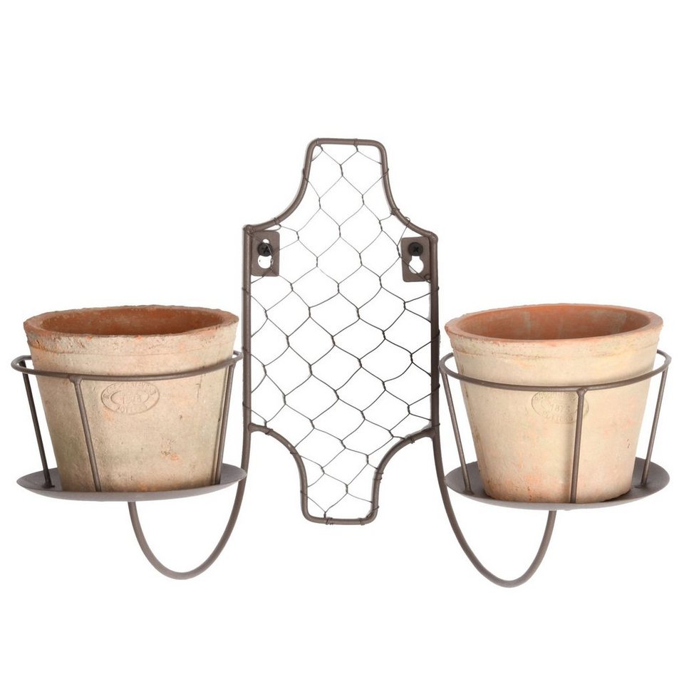 Rivanto Blumentopf Set 2 St Wandkronleuchter Mit 2 Töpfen