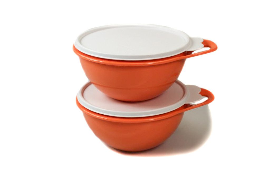 TUPPERWARE Rührschüssel Maximilian 1,4 L orange (2)