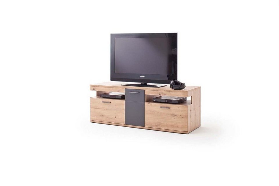 Mca Furniture Lowboard Tv Board Cortona Balkeneiche Anthrazit