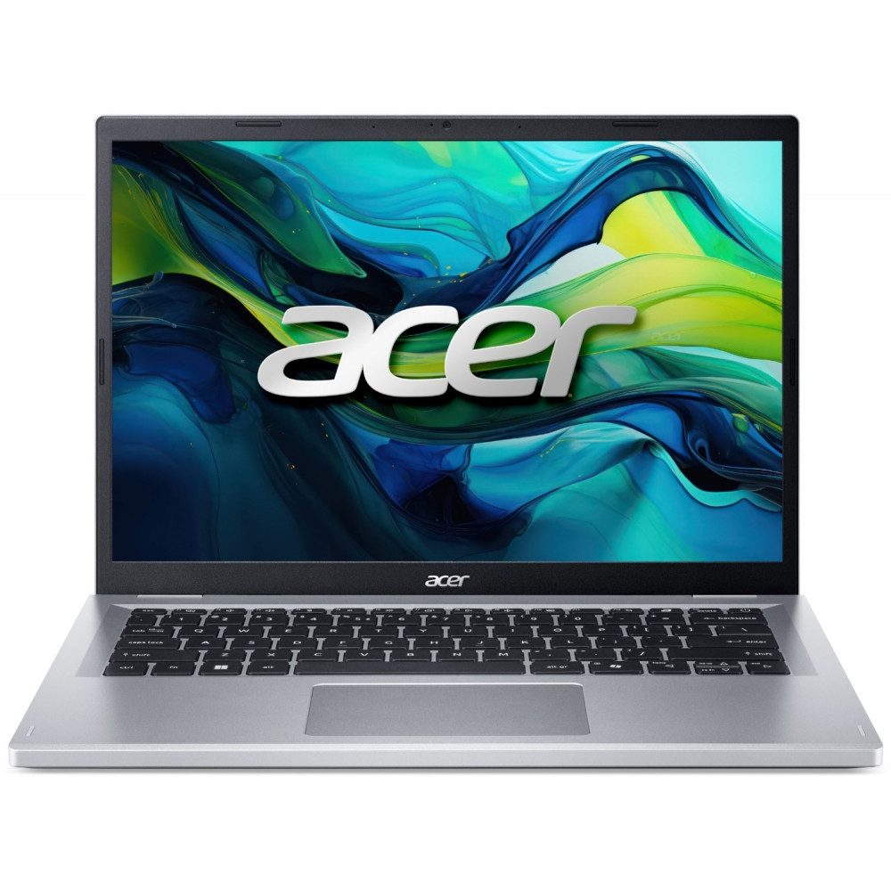 Acer acer aspire go 14 (AG14-21P-R5DQ) 35,56 cm (14) notebook pure silver Notebook (Intel Ryzen ...