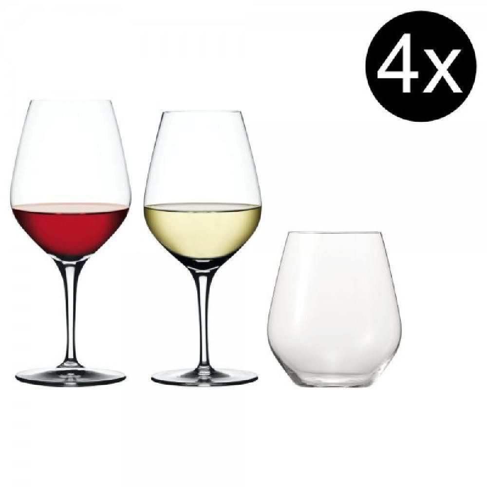 SPIEGELAU Weißweinglas Gläser-Set Authentis Glas Klar (12-teilig)