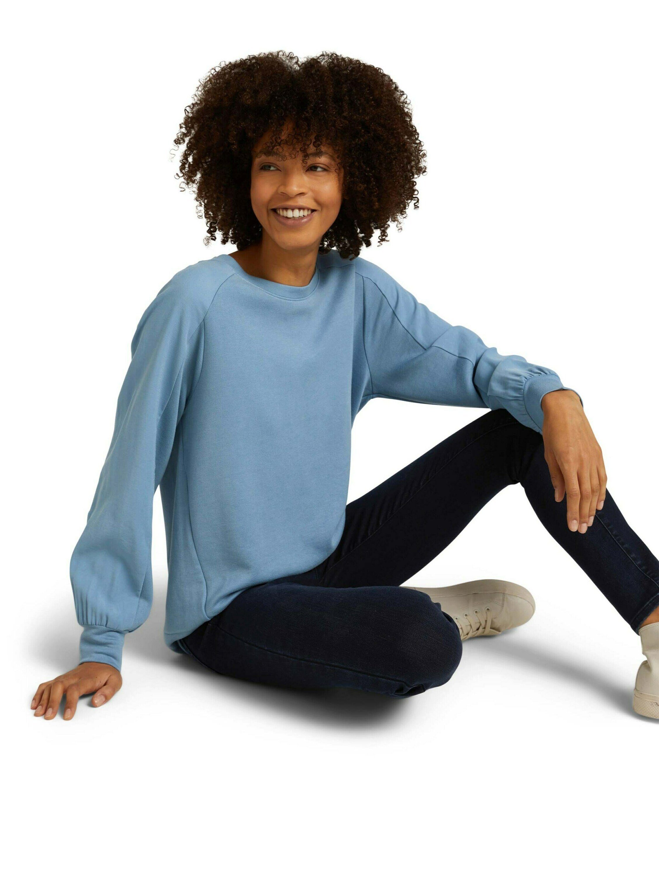 Tom Tailor Sweatshirt 1 Tlg Drapiertgerafft Weiteres Detail