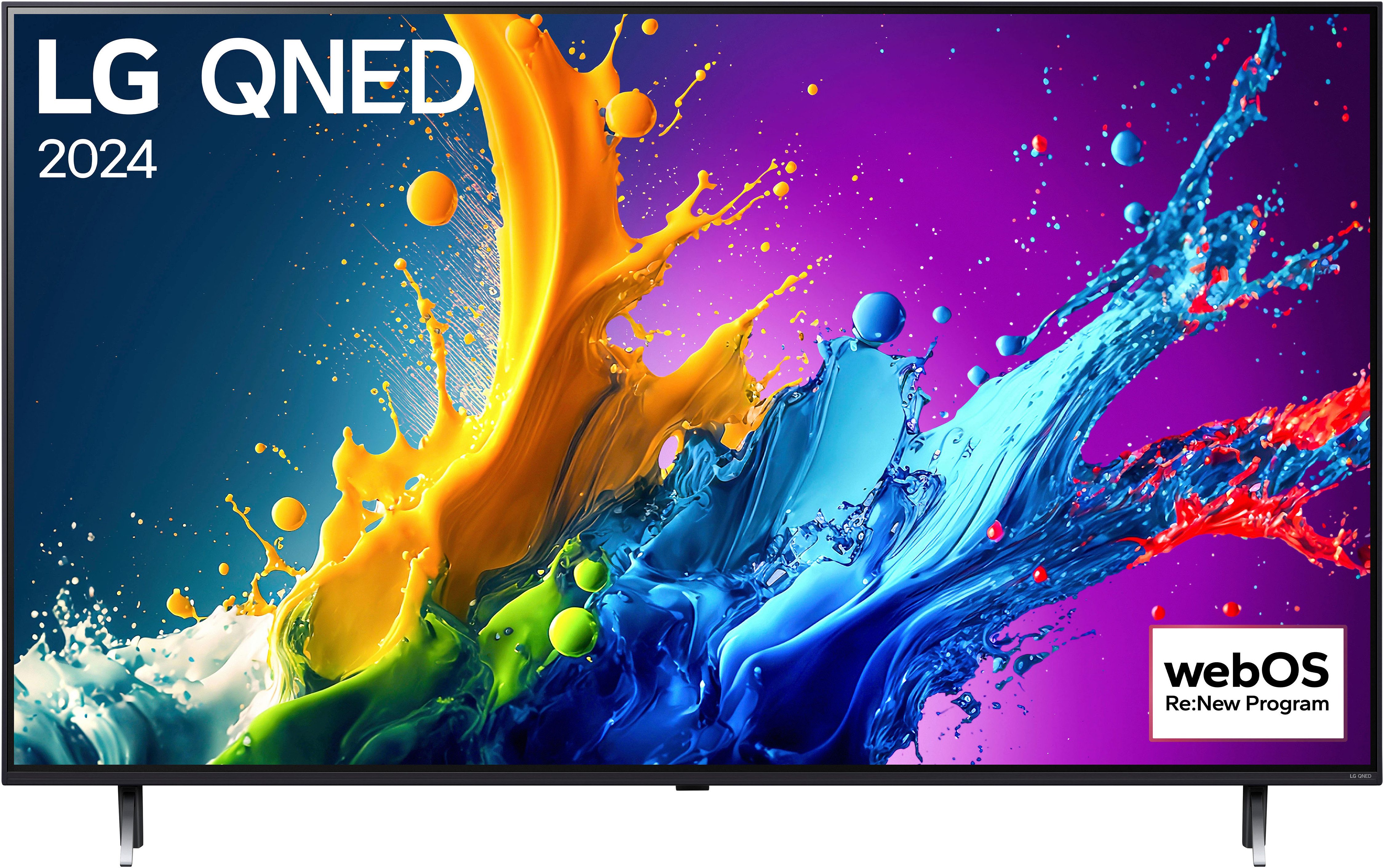 LG 43QNED80T6A QNED-Fernseher (108 cm/43 Zoll, 4K Ultra HD, Smart-TV)