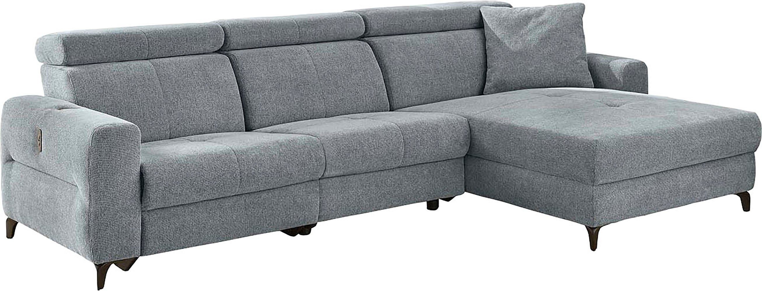 Jockenhöfer Gruppe Ecksofa Monaco Mit Elektromotorischer Relaxfunktion
