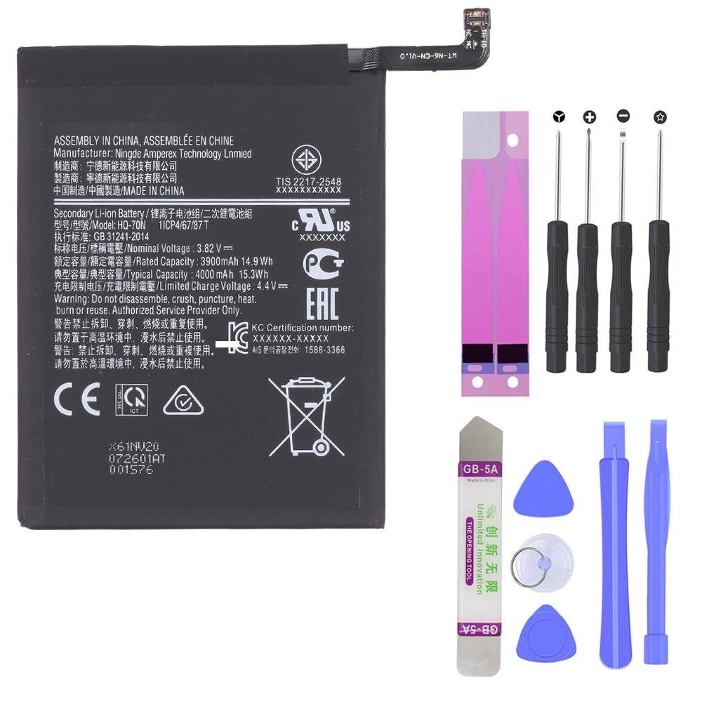 ZMC Power Akku für Samsung Galaxy A11 A115 Handy-Akku, Akku Smartphone