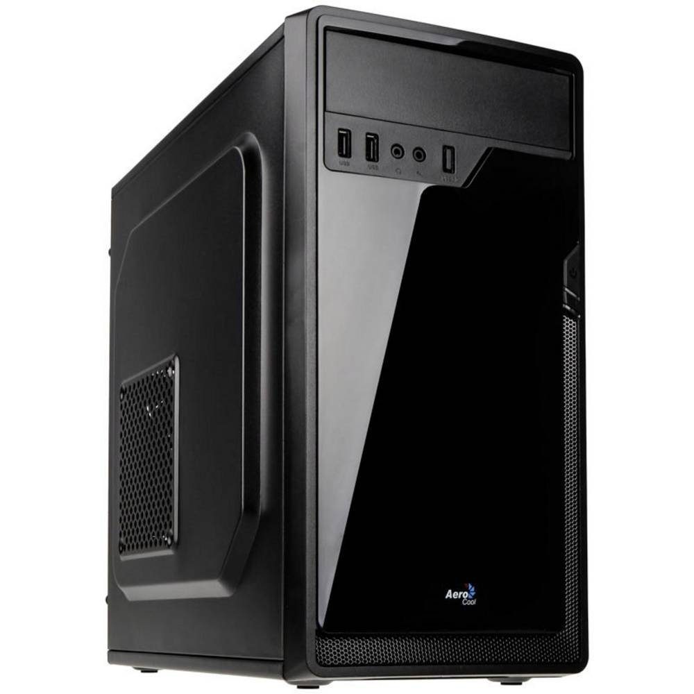 Aerocool PC-Gehäuse »Micro-ATX Gehäuse«, 1 vorinstallierter Lüfter ...