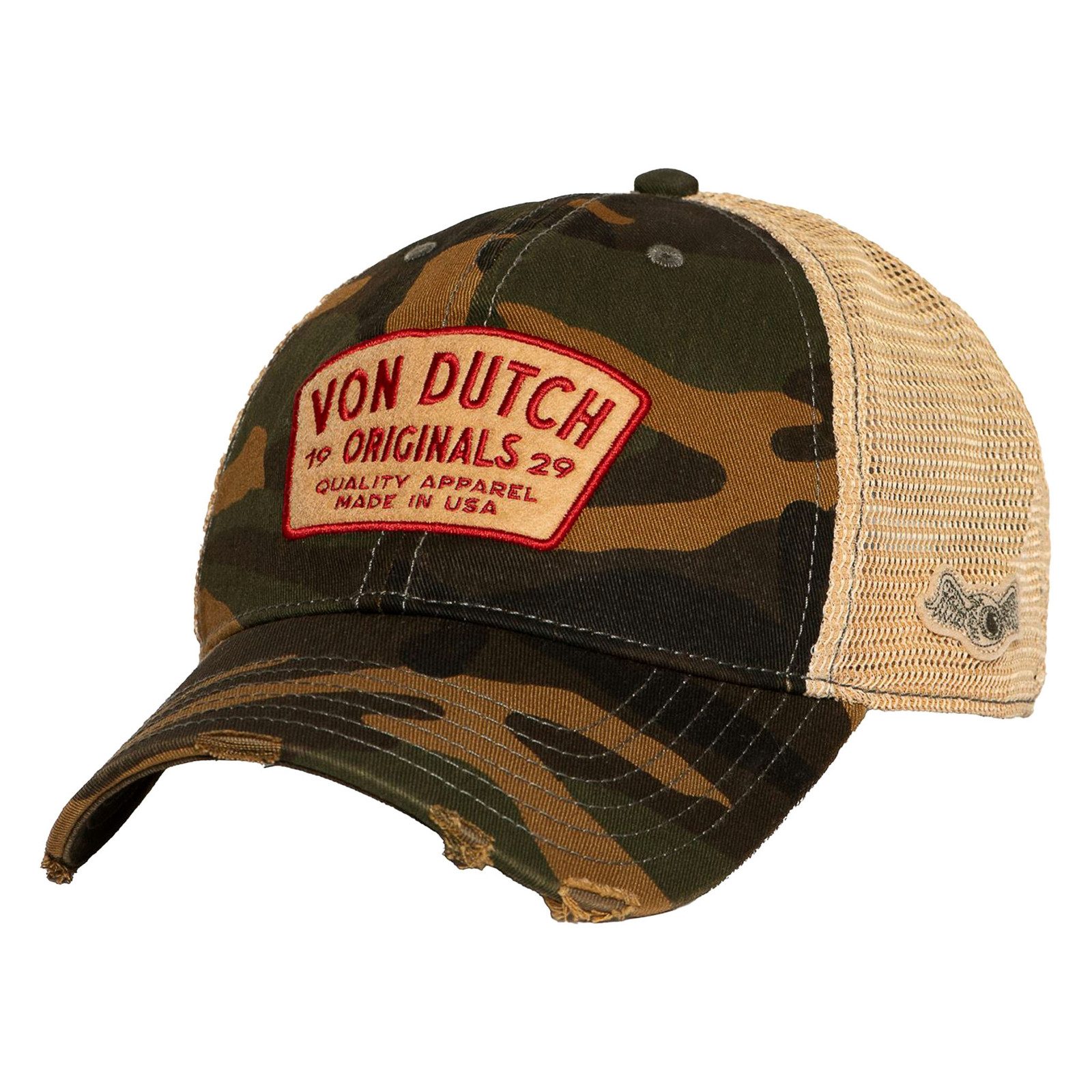 Von Dutch Baseball Cap Baseball Cap mit aufgenähten Patch, Baseball ...