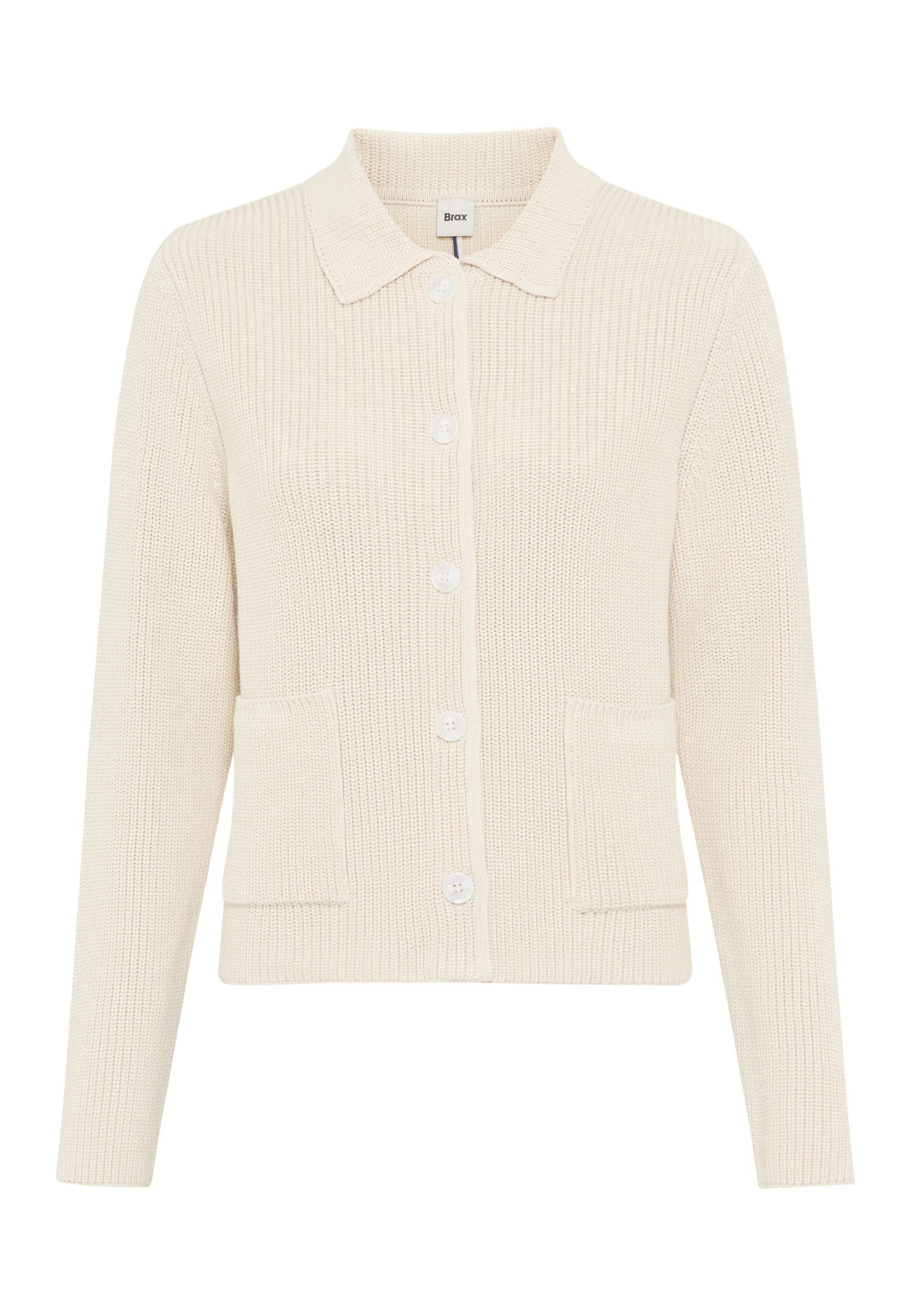 Brax Strickjacke Style AMI, Silhouette: gerade