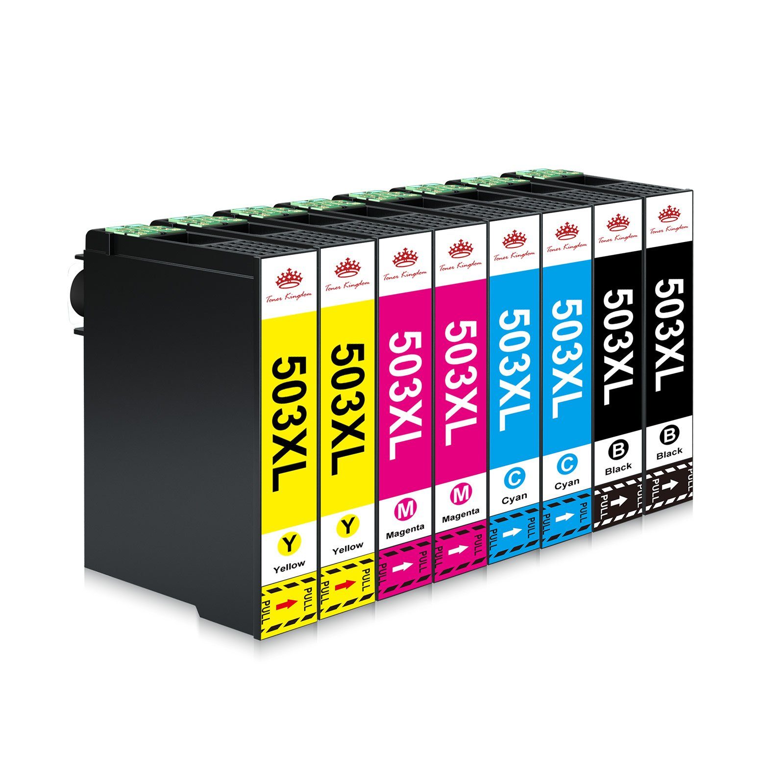 Toner Kingdom 8er 503 Multipack Für Epson 503xl Druckerpatronen