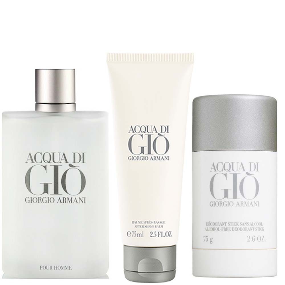 Giorgio Armani Duft-Set Acqua Di Giò, 3-tlg., 50 ml Eau de Toilette