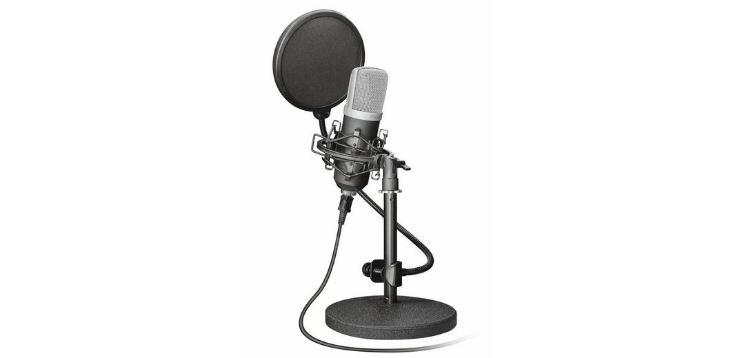 Trust Mikrofon »Emita USB Studio Microphone zur Tischaufstellung ...