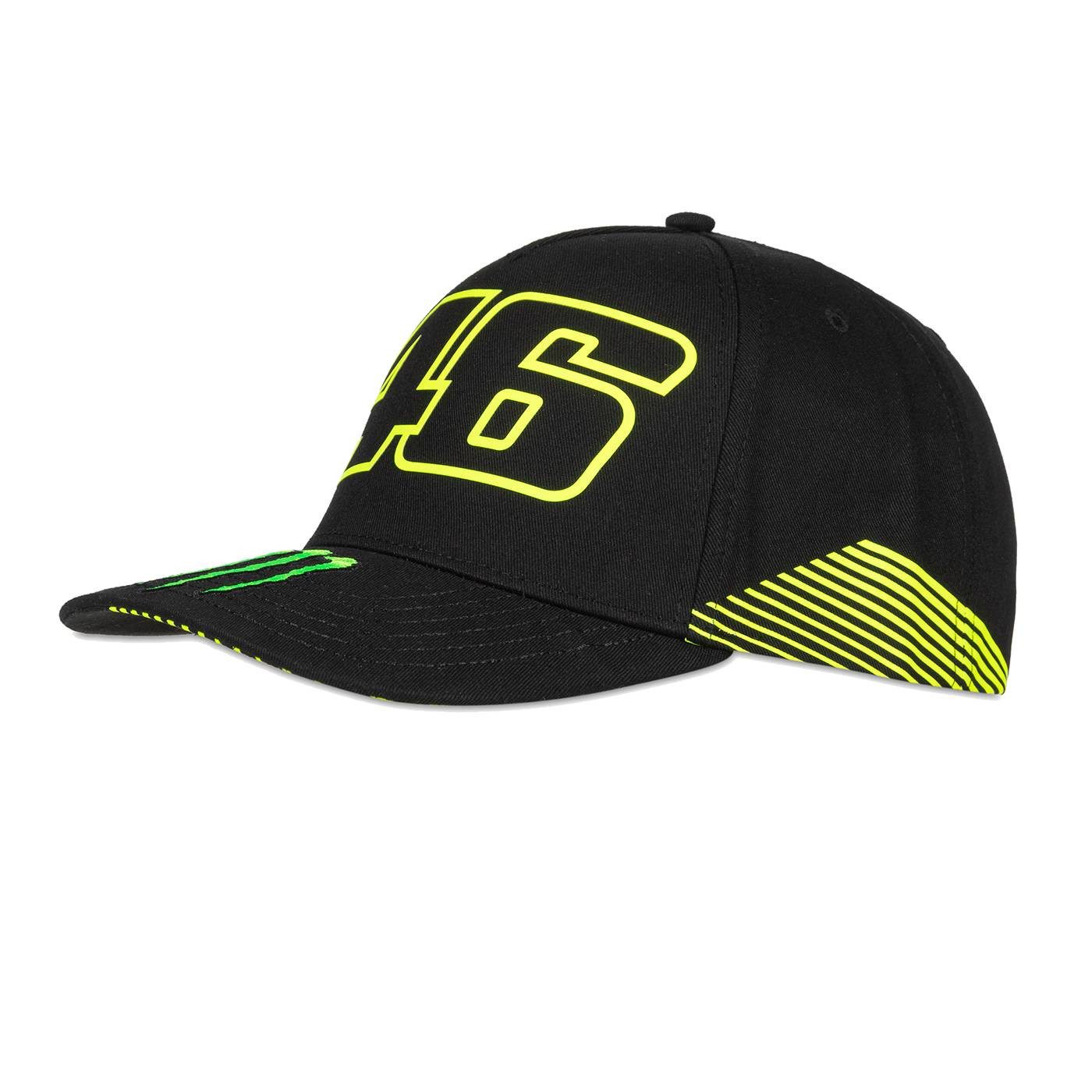 VR46 Baseball Cap Valentino Rossi "46" schwarz, Baseballcappy ...