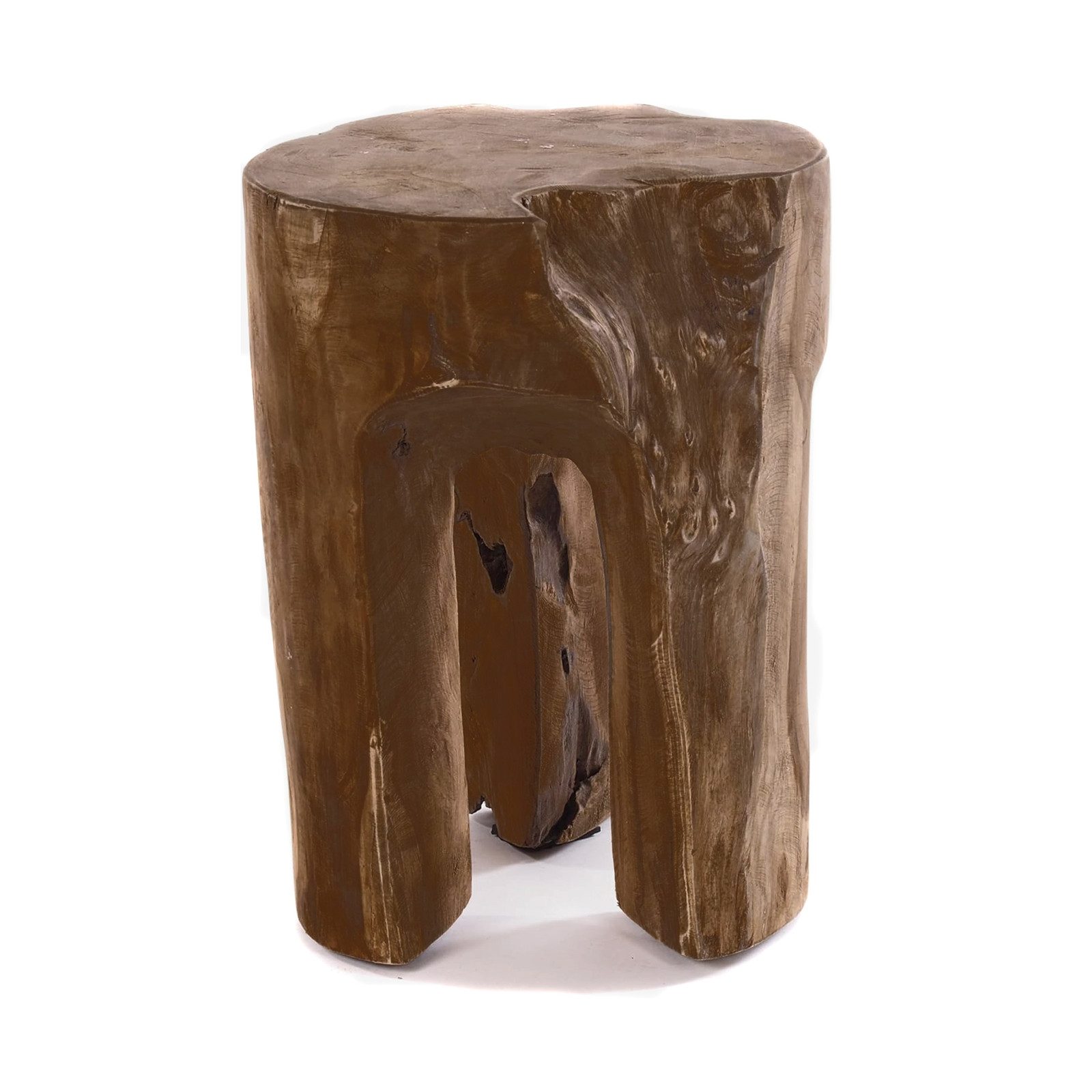 DESIGN DELIGHTS Hocker BAUMSTAMM HOCKER "LOG", 41x29 cm (HxB), braun ...