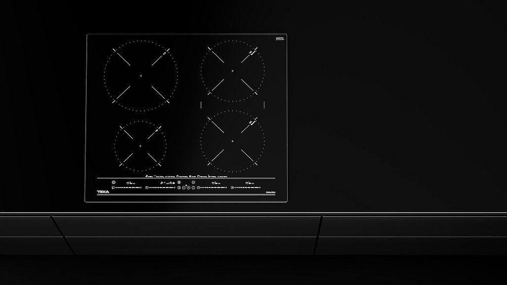 Teka Induktions-Kochfeld ITC64630BKMST, Induktions Herdplatte