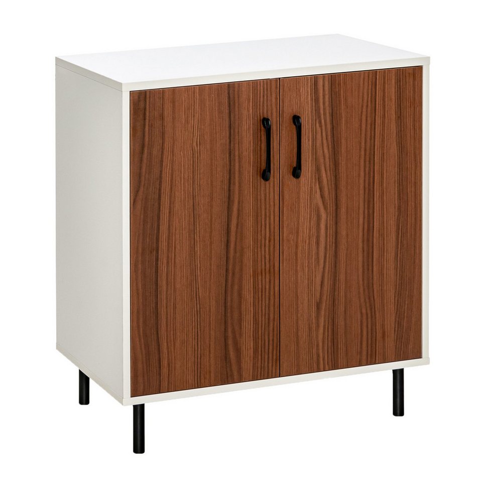 Costway Sideboard Mit Türen And Verstellbarem Regal Holz 72 X 40 X 805 Cm