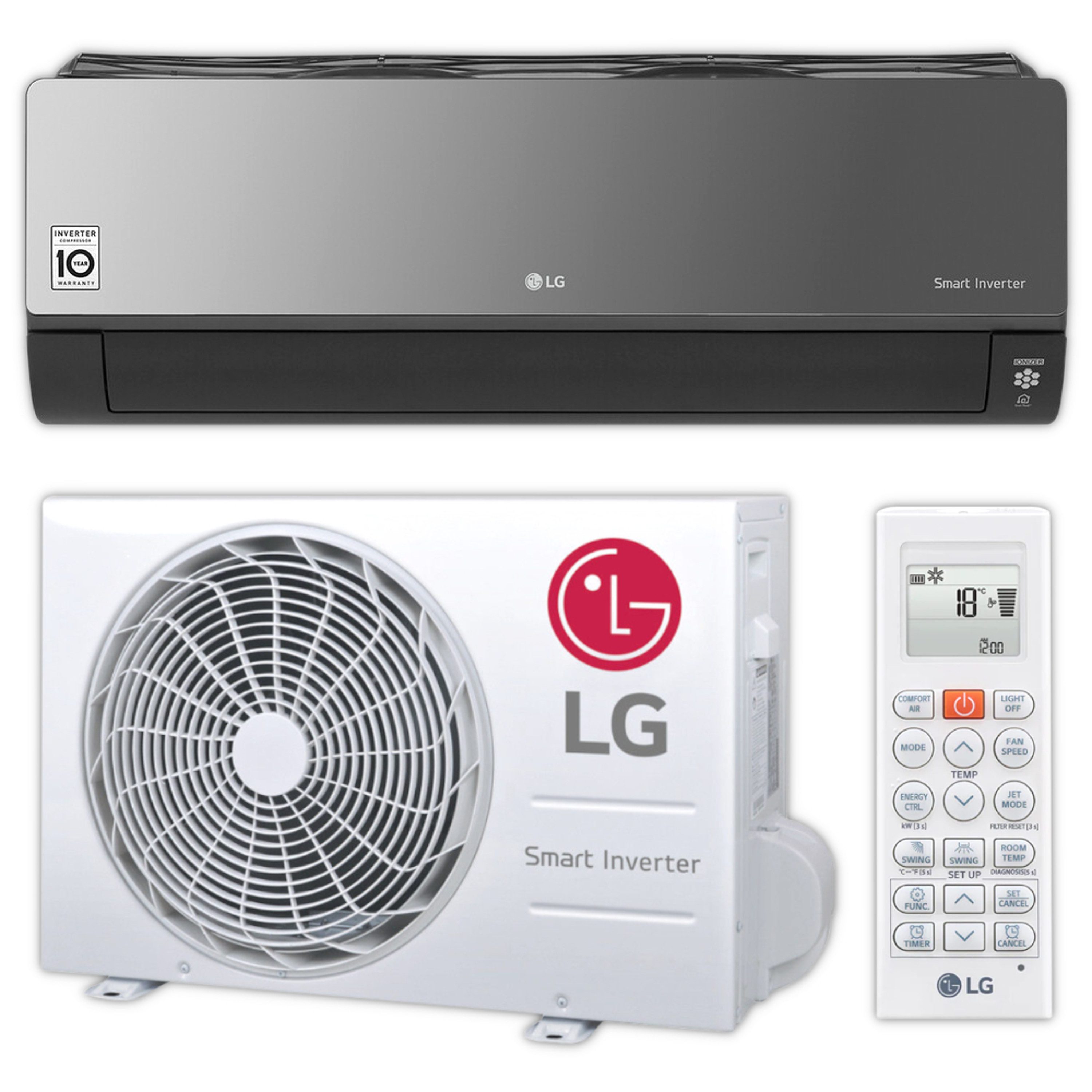 LG Split-Klimagerät AC09BK.NSJ + AC09BK.UA3, AC09BK.NSJ + AC09BK.UA3