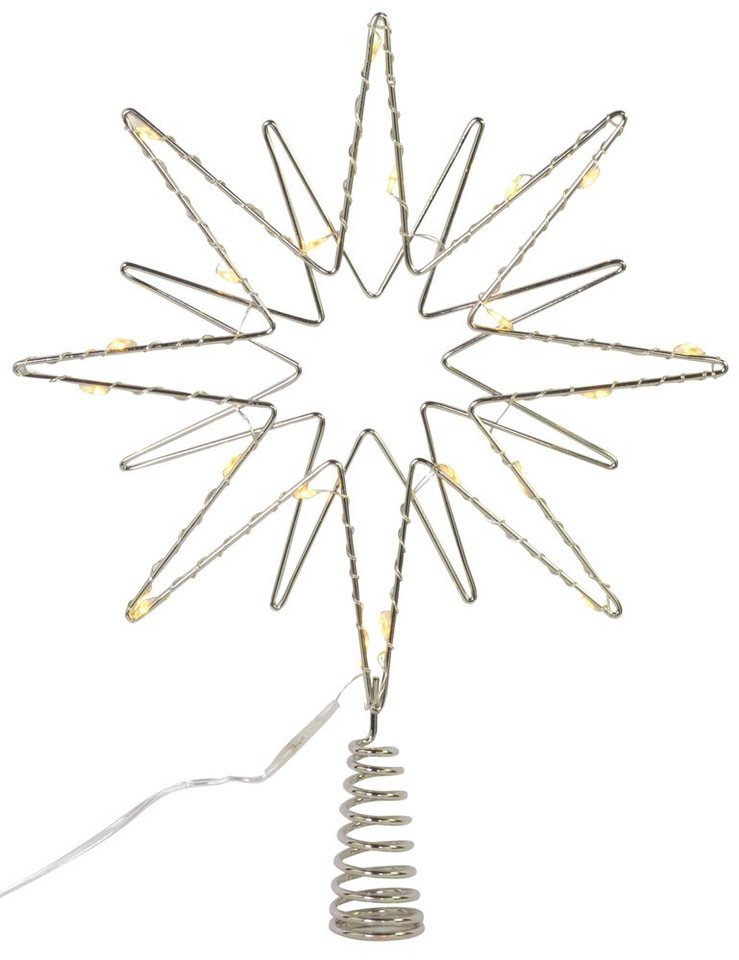Riffelmacher And Weinberger Christbaumspitze Stern Mit Led Beleuchtung
