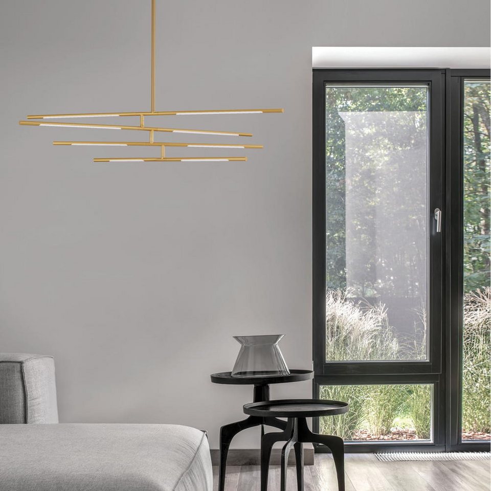 Click Licht Led Deckenleuchte Led Deckenleuchte Raccio In Gold 8x 5w