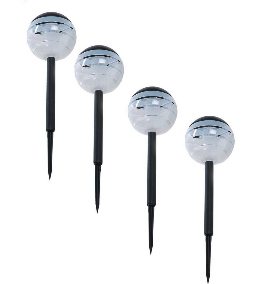 Haushalt International Led Solarleuchte 4er Set Solarleuchten Led 4er