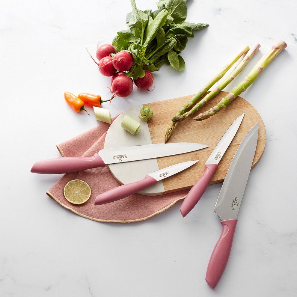 Karaca Messer-Set Karaca Riga Rose Messer-Set, 4- teilig