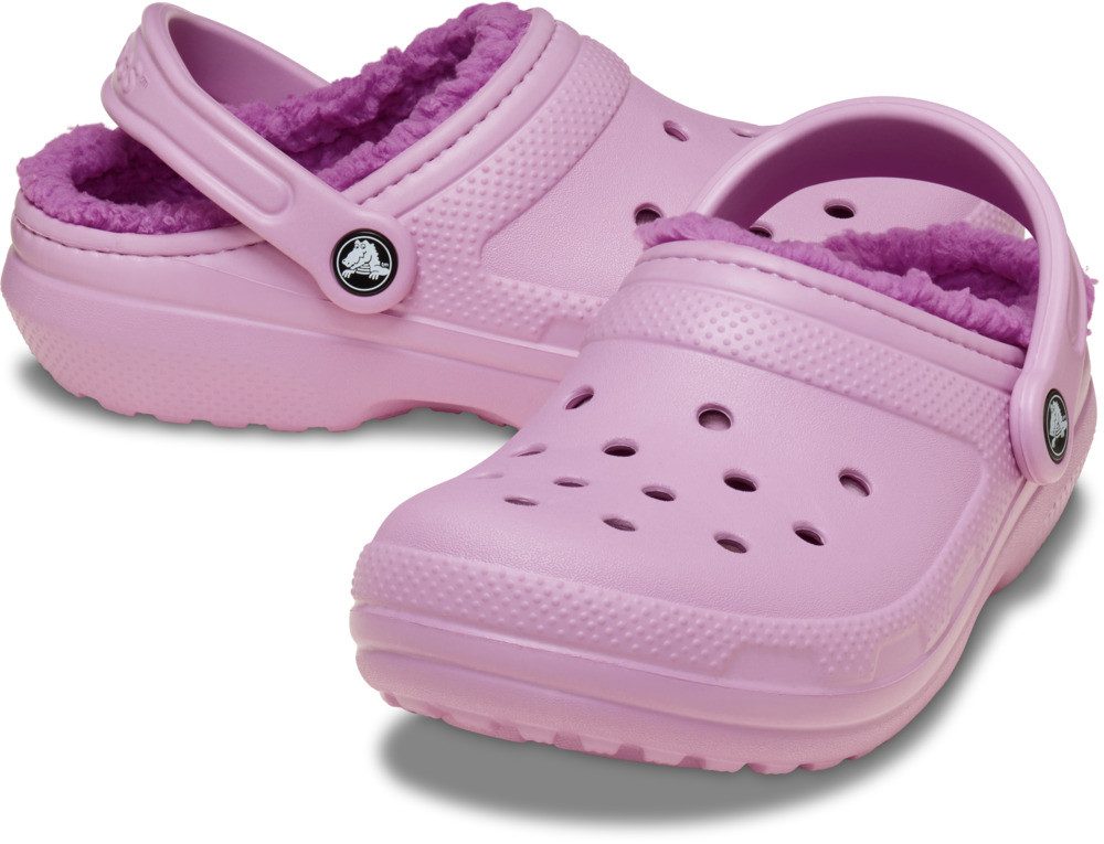 Crocs Classic Lined Clog, Pantolette, Hausschuh, Winterschuh mit ...