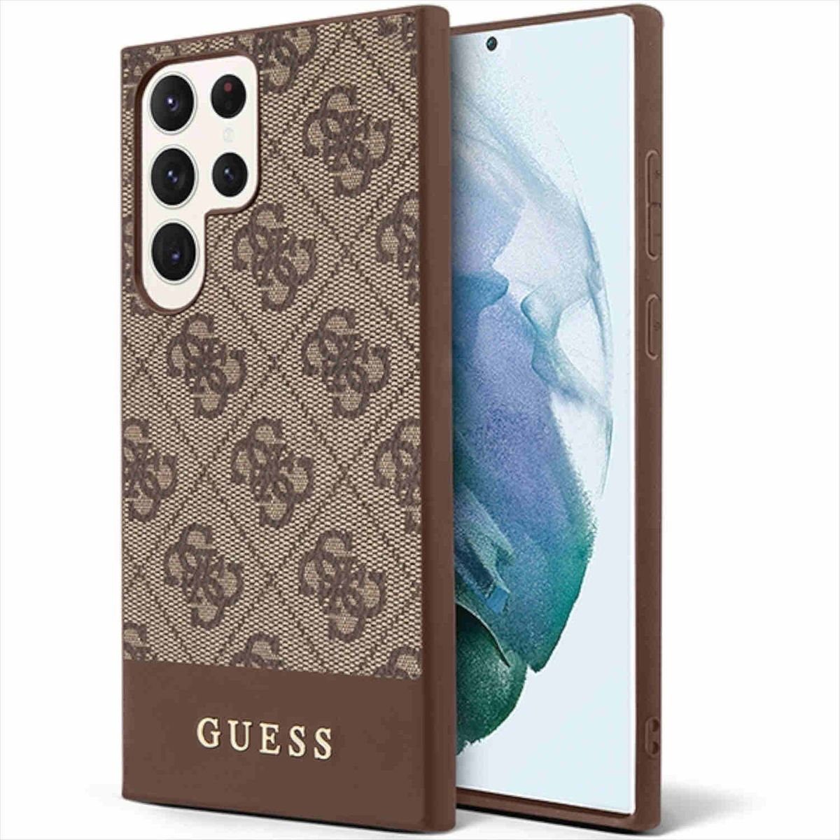 Guess Handyhülle Guess 4g Stripe Collection Hardcase Hülle Cover Für