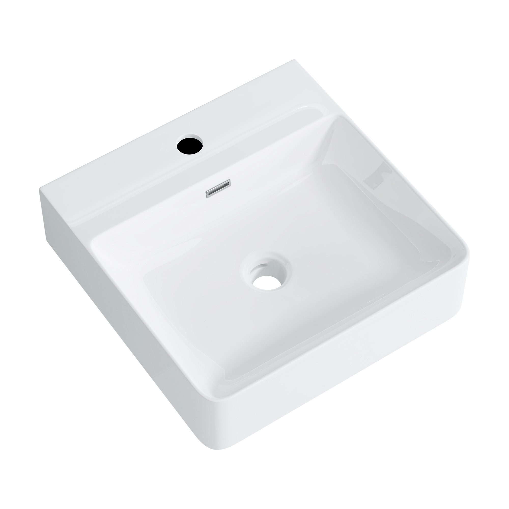 Mai & Mai Aufsatzwaschbecken Waschbecken keramik Wandmontage Waschtisch ...