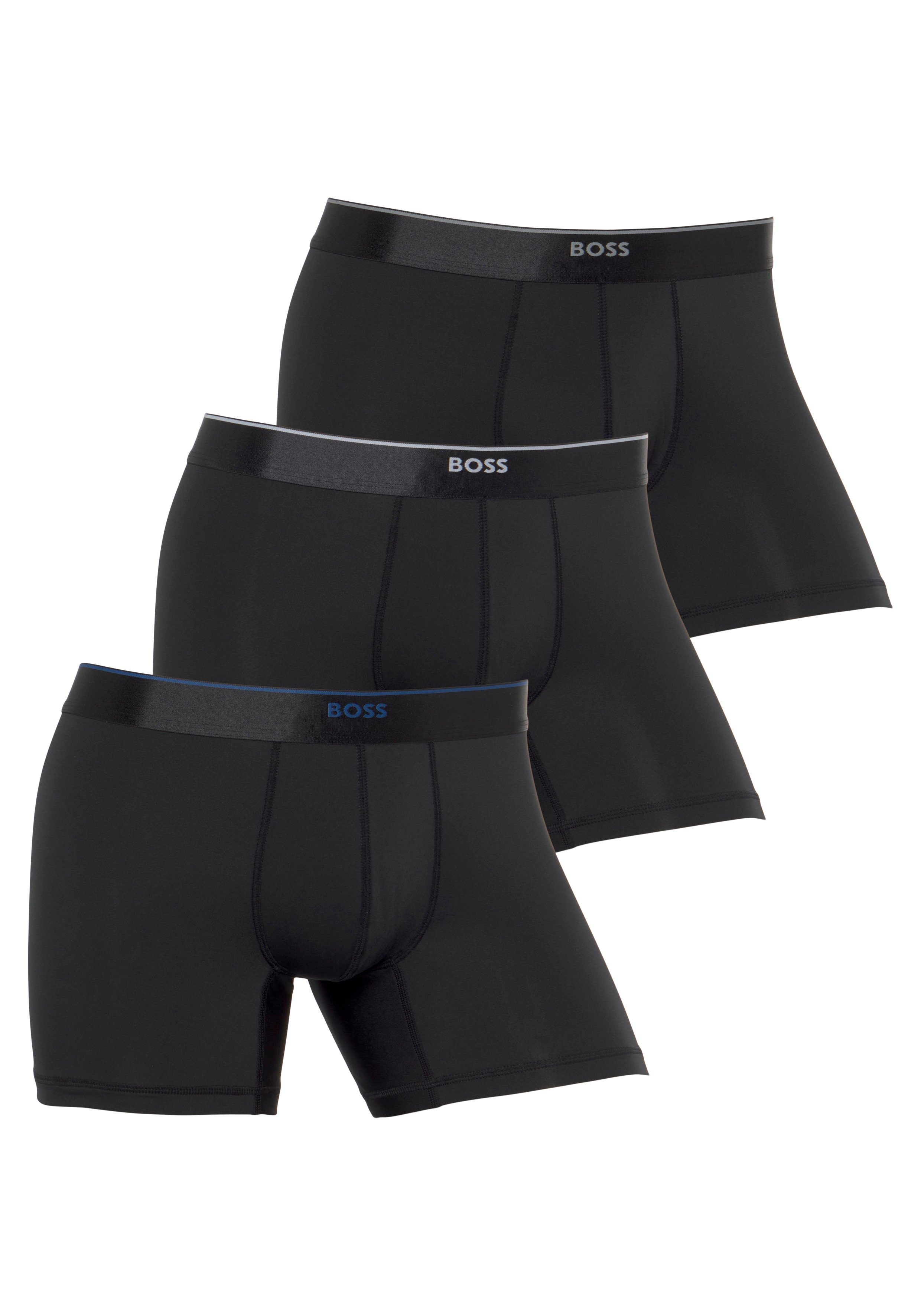Boss Langer Boxer Packung 3er Pack Mit Weichem Webbund
