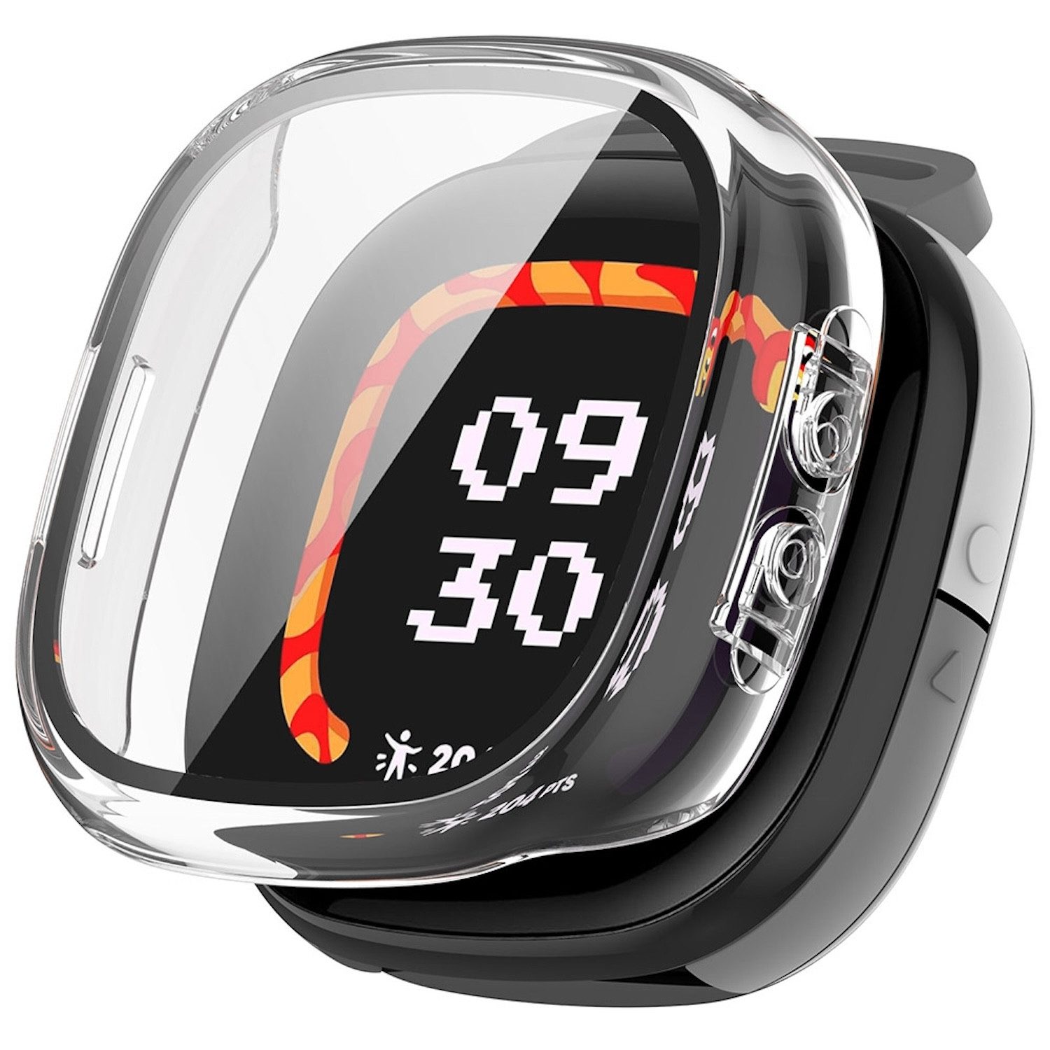 Wigento Smartwatch Hülle Für Fitbit Ace Lte Kunststoff Pc Watch Hülle