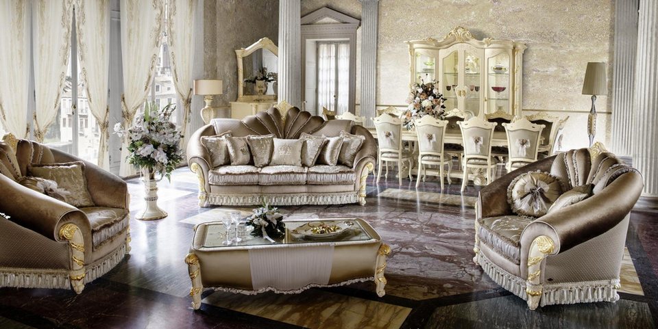 Xlmoebel Sofa Luxuriöses Sofa Set Mit Polstermöbeln Bestehend Aus