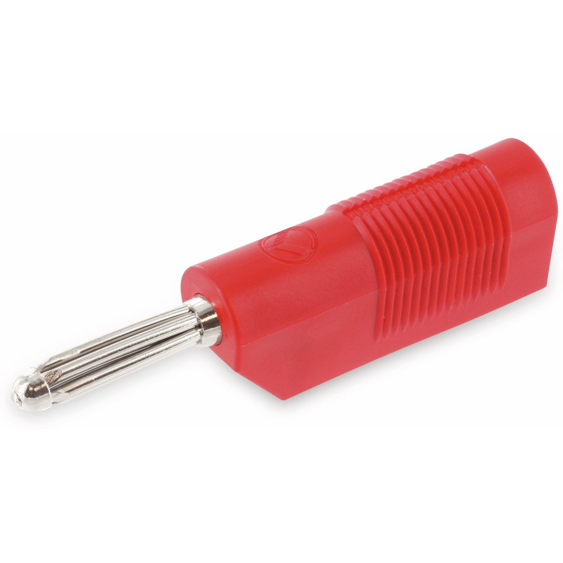 Hirschmann Rundstecker HIRSCHMANN Büschel-Stecker BSB 20 K rot