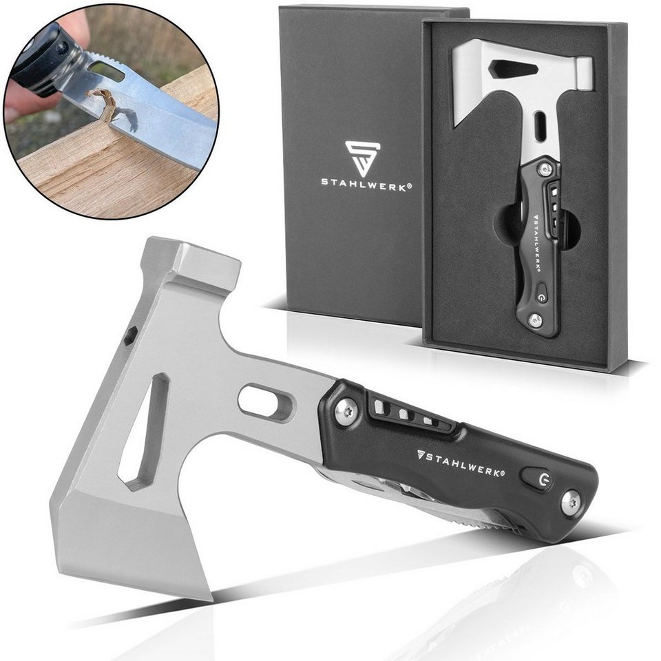 Stahlwerk Multitool Multitool Multifunktionswerkzeug Hammer Axt