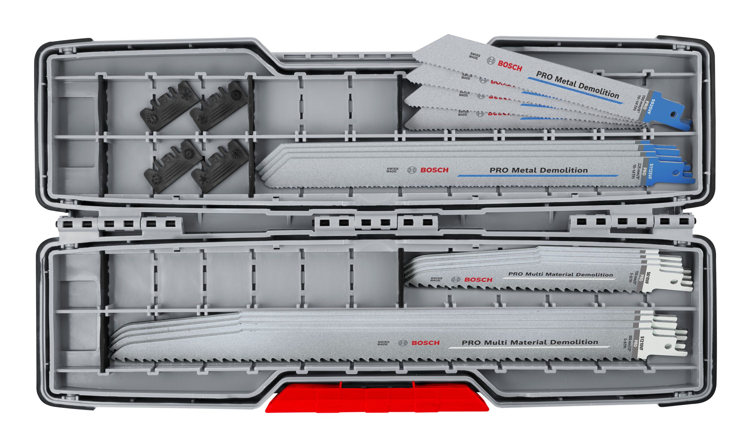 BOSCH Säbelsägeblatt Pro Tough Box (16 Teile), Demolition Set, 16-teilig