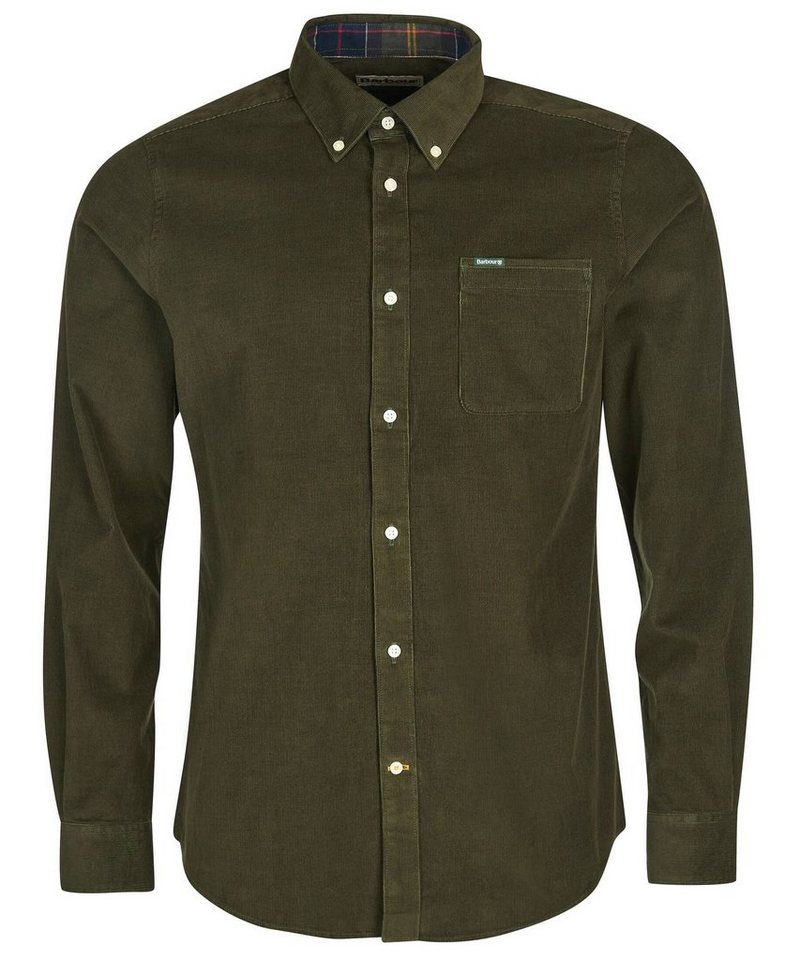 Barbour Langarmhemd Herren Cordhemd Ramsey 1 Tlg