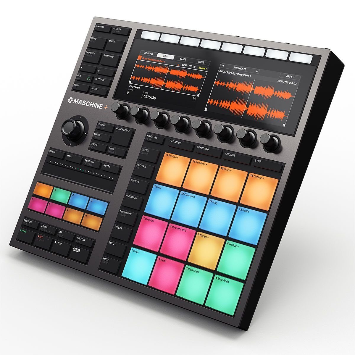 Native Instruments DJ Controller Native Instruments Maschine+, DJ-Mixer