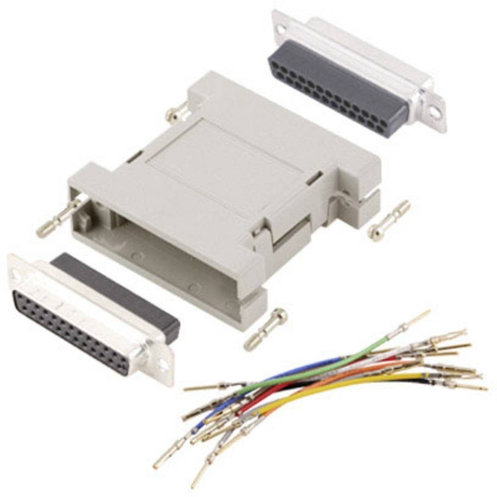 TRU COMPONENTS Seriell Adapter Computer-Adapter, - 1x D-SUB-Buchse 25pol