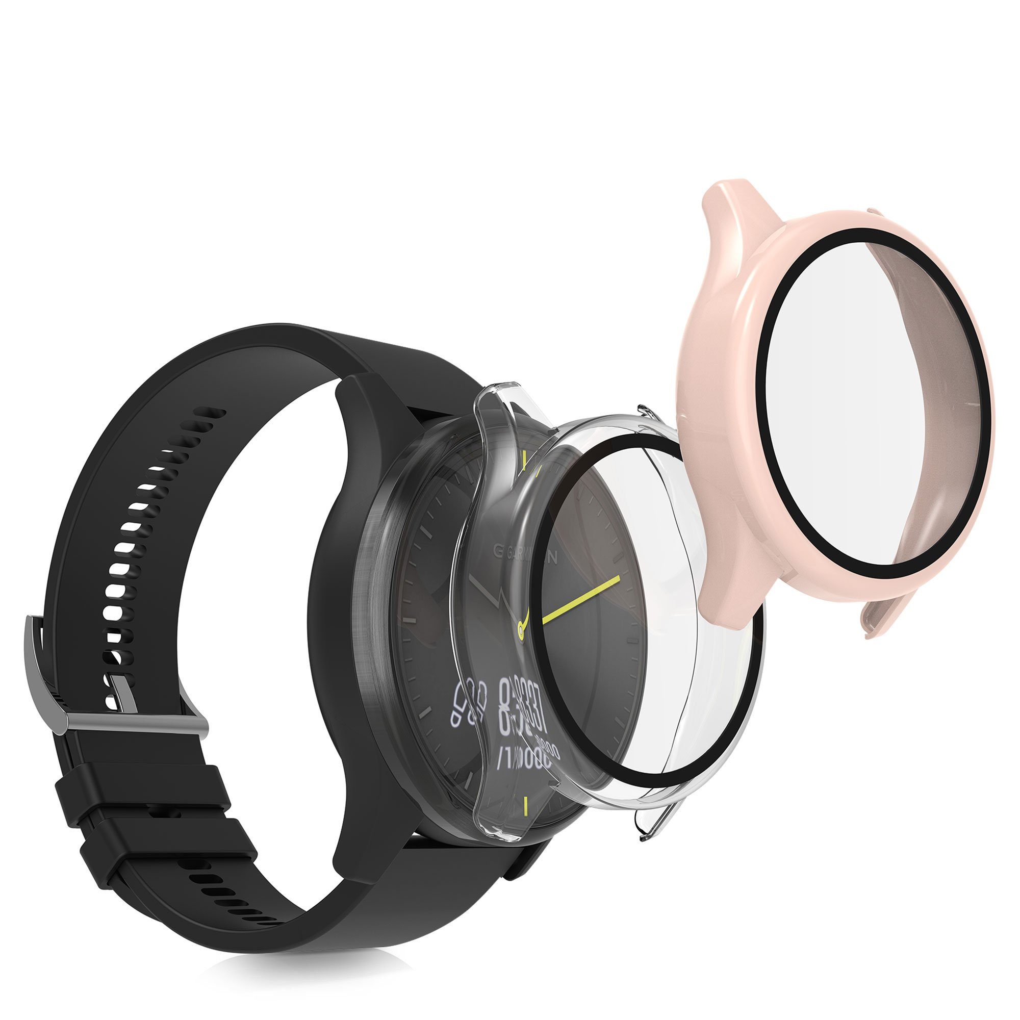 Kwmobile Smartwatch Hülle 2x Hülle Für Garmin Vivomove Trend Fullbody