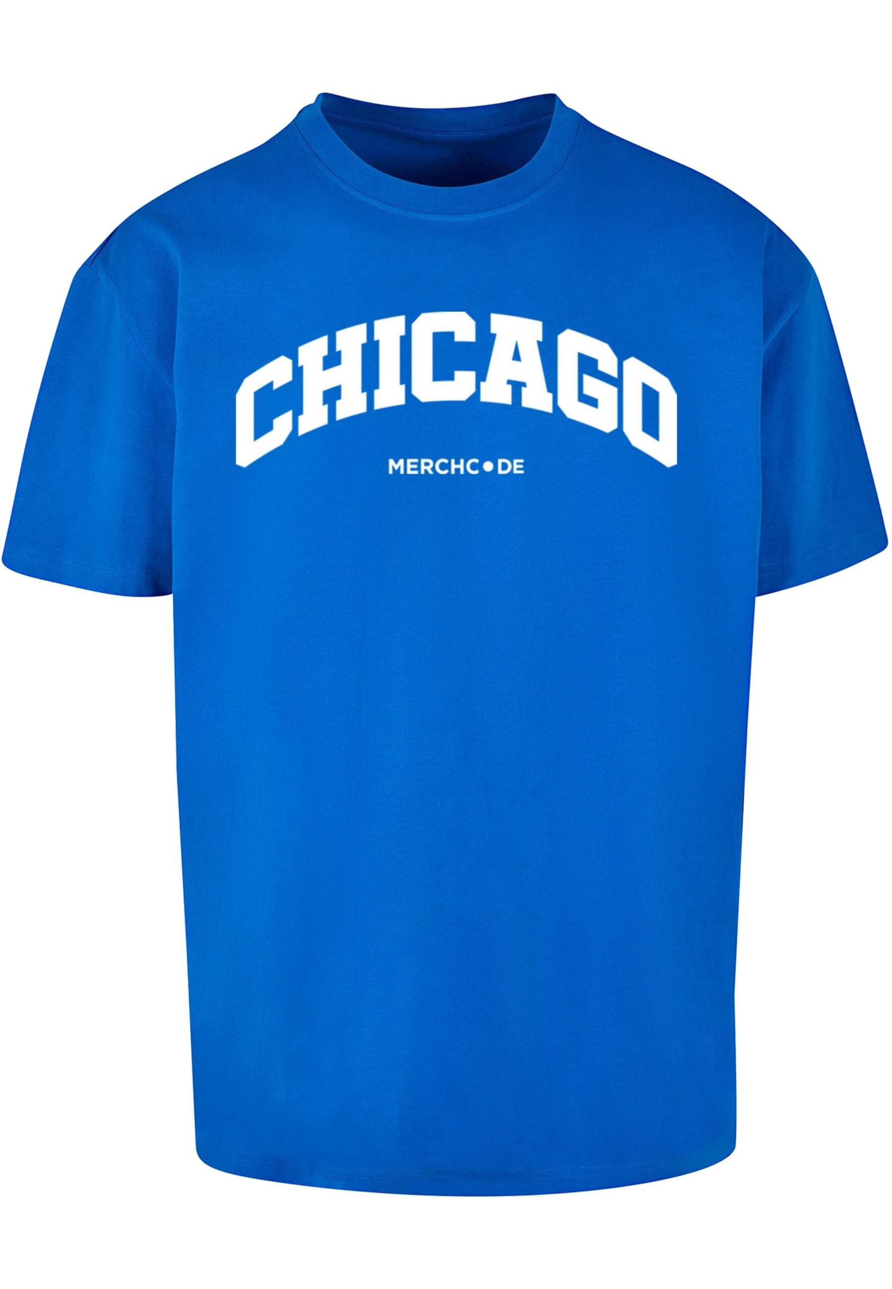 Merchcode T-Shirt Merchcode Herren Chicago Wording - Heavy Oversize Tee ...
