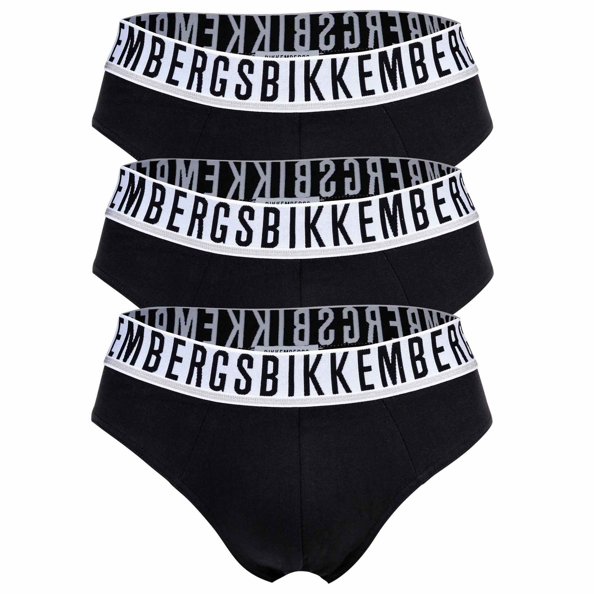 Bikkembergs Slip Herren Slips, 3er Pack - TRI-PACK BRIEFS, Stretch