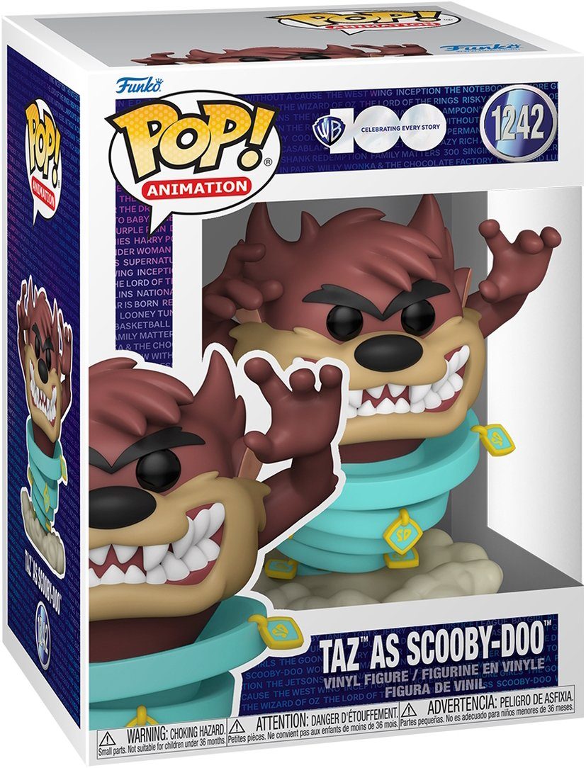 Funko Spielfigur Warner Bros 100 - Taz as Scooby-Doo 1242 Pop ...